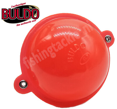 Buldo Red Round Bubble Float 5 Sizes Available Metal Eye Game Fishing ...