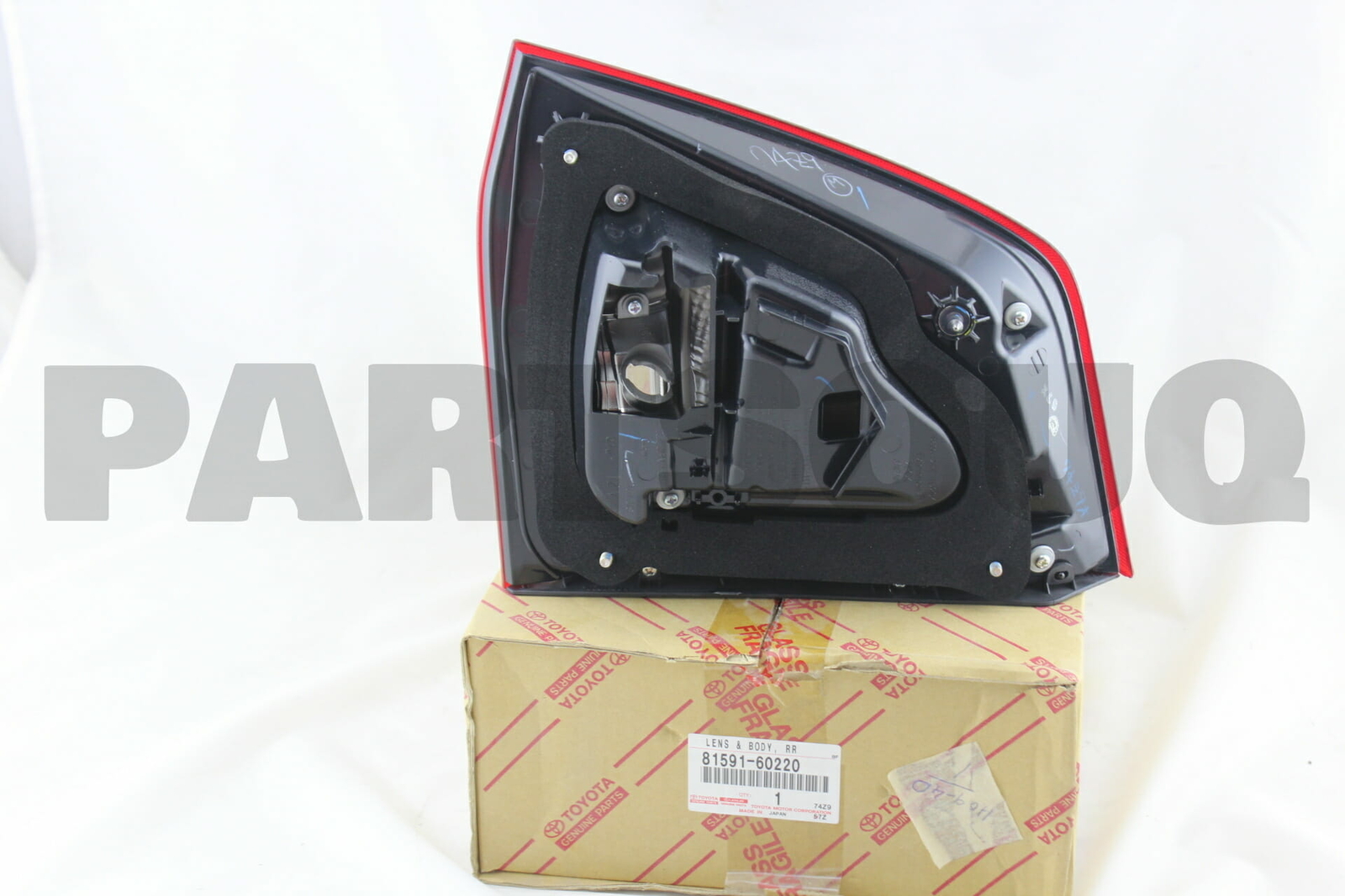 8159160220 Genuine Toyota LENS AND BODY, REAR LAMP, LH 81591-60220 | eBay