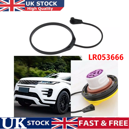 Tether rubber strap for fuel filler cap fit for Range Rover Evoque ...