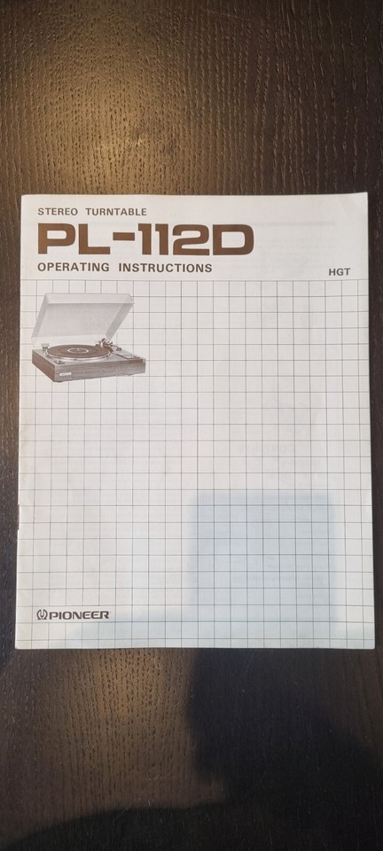 PIONEER PL-112D VINTAGE CLASSIC TURNTABLE | eBay UK