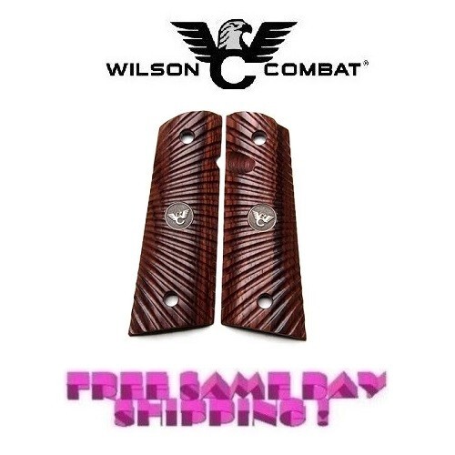 Wilson Combat 1911 Grips, Full Size, Cocobolo, Starburst Pattern ...