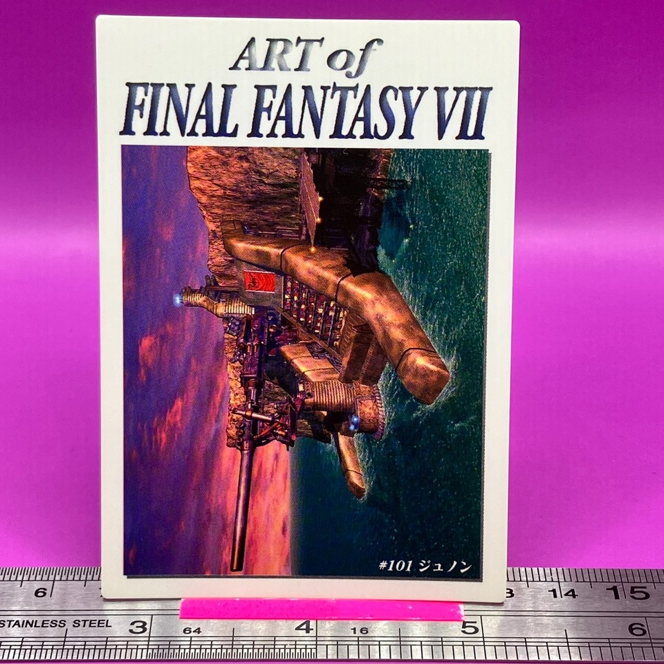 Junon #101 Final Fantasy 7 FFVII Carddass Masters TCG 1997 Japanese ...
