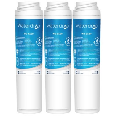 Waterdrop GSWF Refrigerator Water Filter,replacement for GE® GSWF, 3 ...