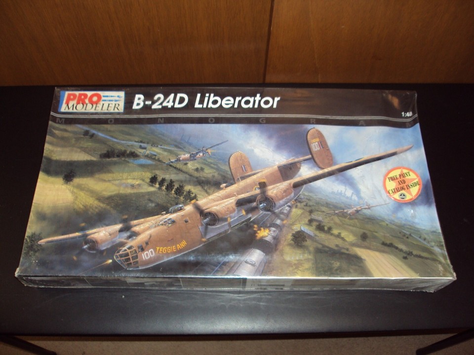 Pro Modeler 1/48 Scale B-24D Liberator - Factory Seal | eBay