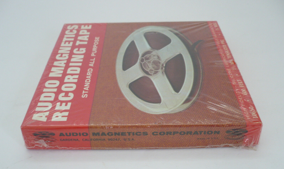 Vintage NOS Audio Magnetics Recording Tape Sealed Pkg | eBay