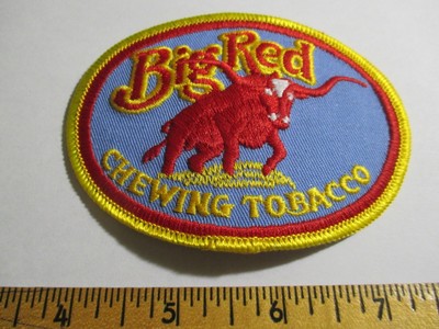 Big Red Chewing Tobacco Patch Snuff Smokeless Tobacco Chew NOS Vintage ...