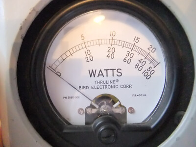 bird thruline model 43 wattmeter | eBay