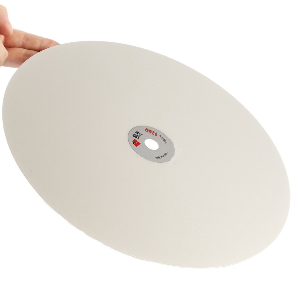12" inch Diamond Grinding Disc Grit 46-2000 Flat Lap Disk Abrasive ...