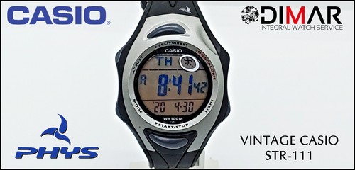 Vintage Casio STR-111-1AV Jog&calorie, QW.2492 WR.100M AÑO.2002 | eBay.de
