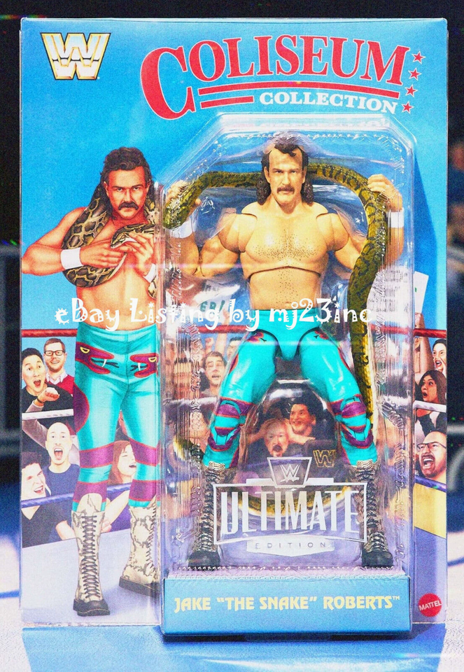 JAKE SNAKE ROBERTS & RAVISHING RICK RUDE WWE ULTIMATE COLISEUM ...
