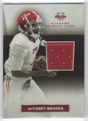 2023 Bowman University Alabama Relics #RCJB Ja'Corey Brooks Jersey - NM ...