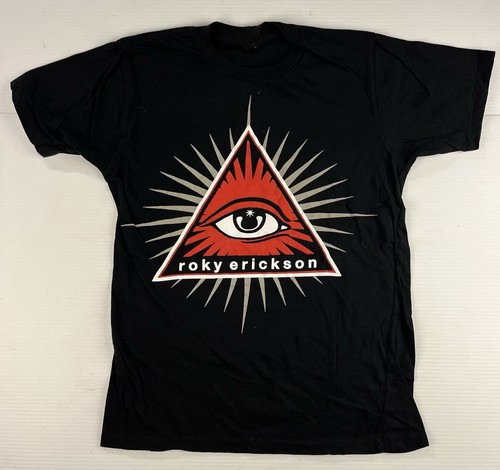 Rare! Roky Erickson Cotton Black Shirt Unisex Concert S to 5XL SG172 | eBay
