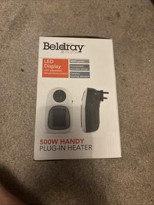 Beldray Plug In Heater 500W | eBay UK