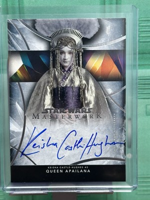 2024 Topps Star Wars Masterworks Queen Apailana Auto Keisha Castle ...