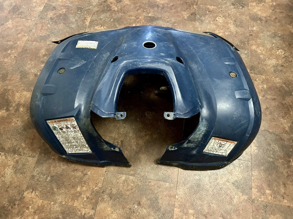Honda Recon 250 Front Plastics Blue Headlights Fender Grill | eBay