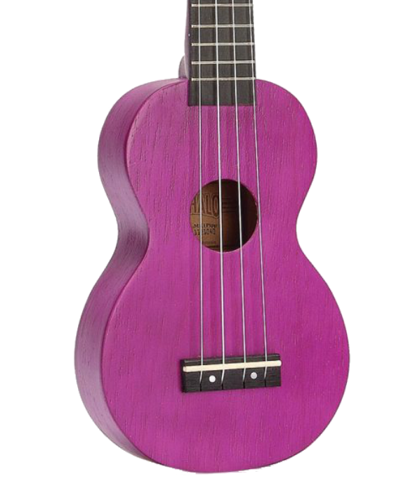 MAHALO UKULELE - KAHIKO PLUS TRANSPARENT PURPLE UKE - WITH BAG | eBay
