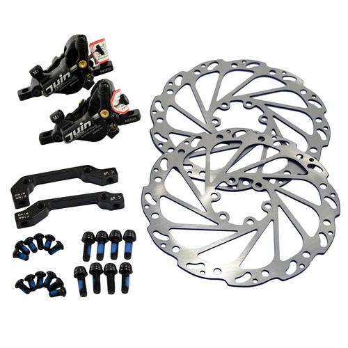 JUIN TECH M1 Hydraulic MTB E-bike Disc Brake set 160mm w/Rotor,F+R ...