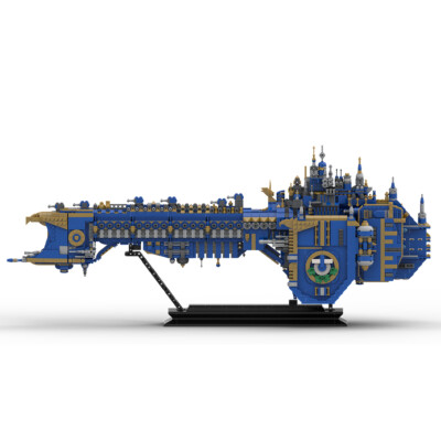 MOC-160650 Gloriana Class Battleship Flagship Spaceship with Stand 4906 ...