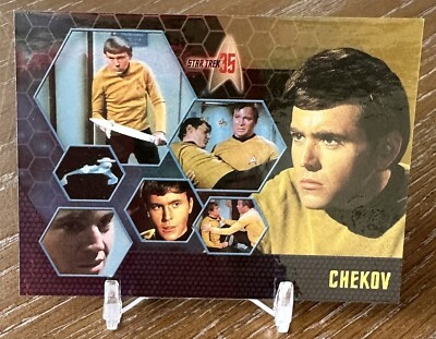 Star Trek 2001 Vintage Paramount Mr. Chekov The Day of the Dove Card No ...