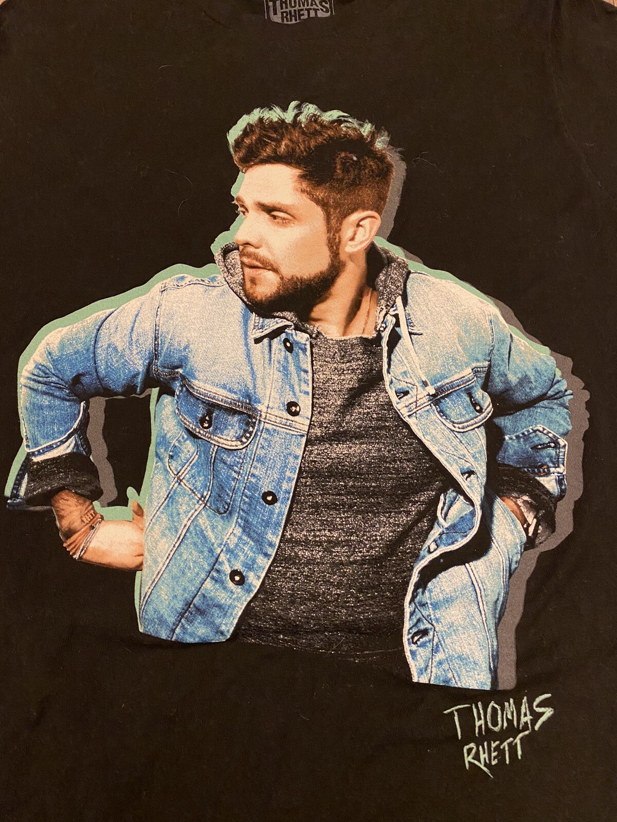 Thomas Rhett T Shirt Size Small Official Home Team Tour 2017 Concert ...