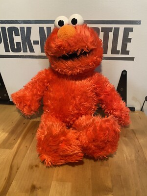 Build A Bear Elmo Sesame Street Plush 18" 2017 Stuffed Animal Toy ...