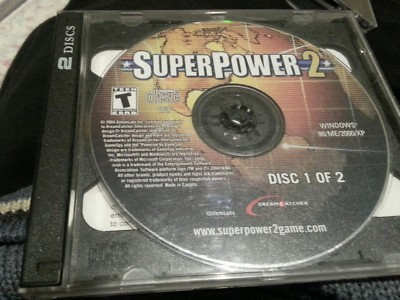 SuperPower 2 PC Game Vintage 2004 with free post | eBay Australia