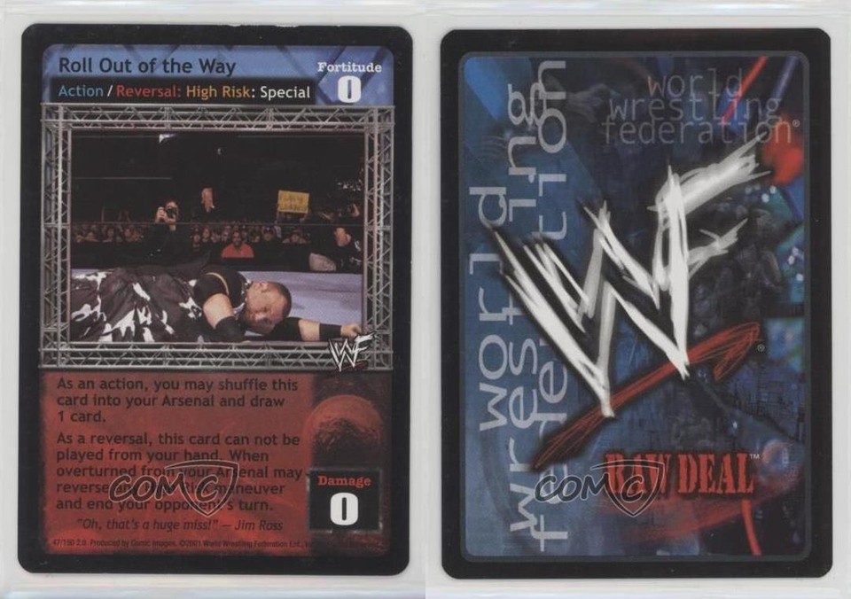 2001 WWE Raw Deal Trading Card Game Expansion 2: Fully Loaded #47/150v2 ...