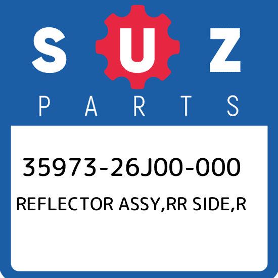 35973-26J00-000 Suzuki Reflector assy,rr side,r 3597326J00000, New ...
