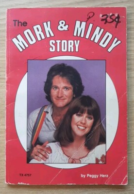 1979 THE MORK & MINDY STORY BOOK ROBIN WILLIAMS PAM DAWBER ALIEN ...