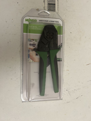 Wago Variocrimp 4 Ferrule Crimping Tool, 0.25mm - 4.0mm², AWG 24-12 ...