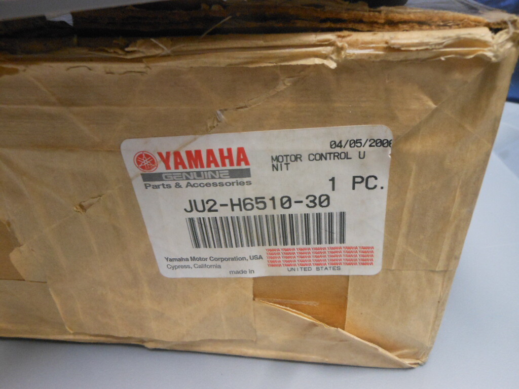 NOS Yamaha Motor Control Unit 1996-2007 G19 2003-2007 G22 JU2-H6510-30 ...