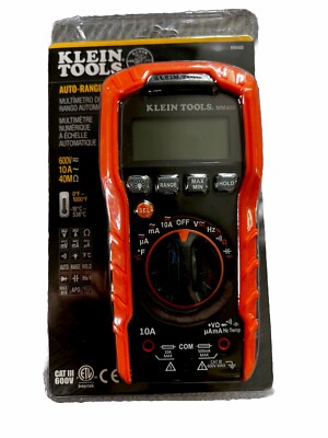 Klein Tools MM400 600V Auto Ranging Digital Multimeter & Temperature | eBay