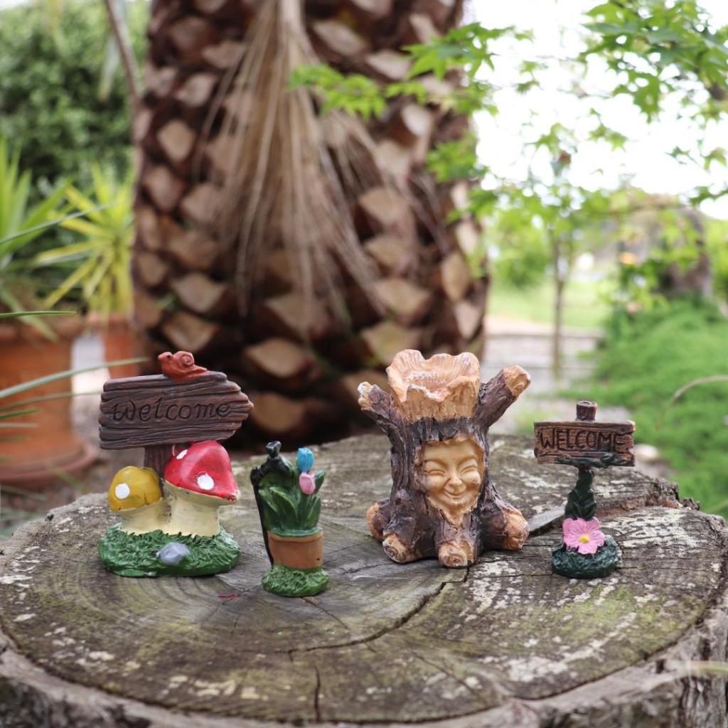 Miniature Garden Accessories Charming Miniature Wooden Fairy Garden