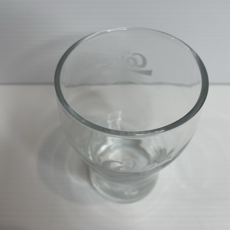 Enjoy Coca Cola Clear Glass Tumbler Crown Genuine Collectable 425ml ...