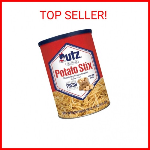 Utz Potato Stix, Original – 15 Oz. Canister – Shoestring Potato Sticks ...