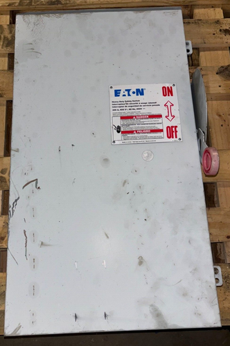 EATON DH364FRK ,HEAVY-DUTY FUSIBLE SAFETY SWITCH,200A /600V/3P/60hz | eBay
