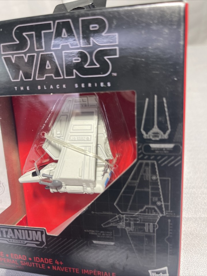 2015 Star Wars Titanium Black Series MISB 2" Imperial Shuttle Model #25 ...
