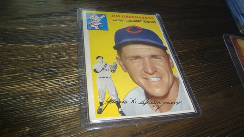 1954 TOPPS # 22 JIM GREENGRASS BASEBALL CARD | eBay