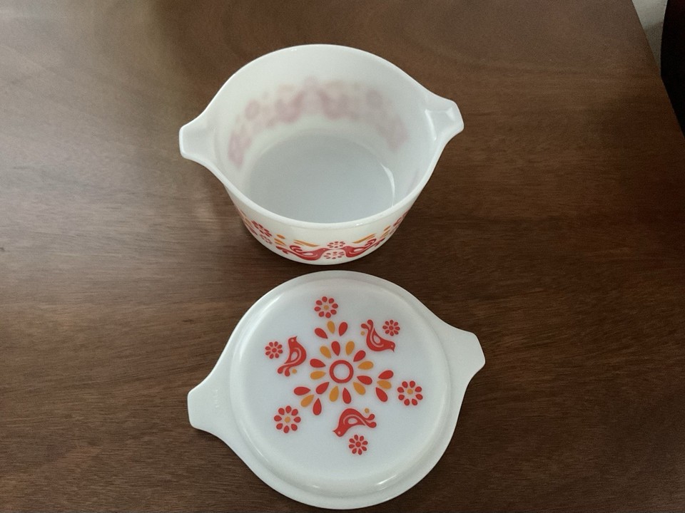 Vintage Friendship Pyrex #473 1QT Casserole with Matching Lid | eBay