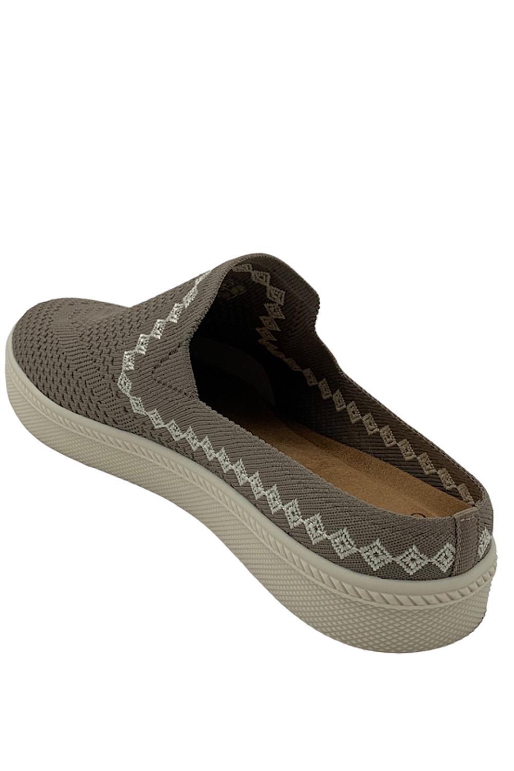 Earth Origins Embroidered Knit Mules Zilly Dusty Granite | eBay