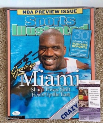 Shaquille O'Neal "Shaq" Signed Autograph 11x14 Sports Illustrated ...