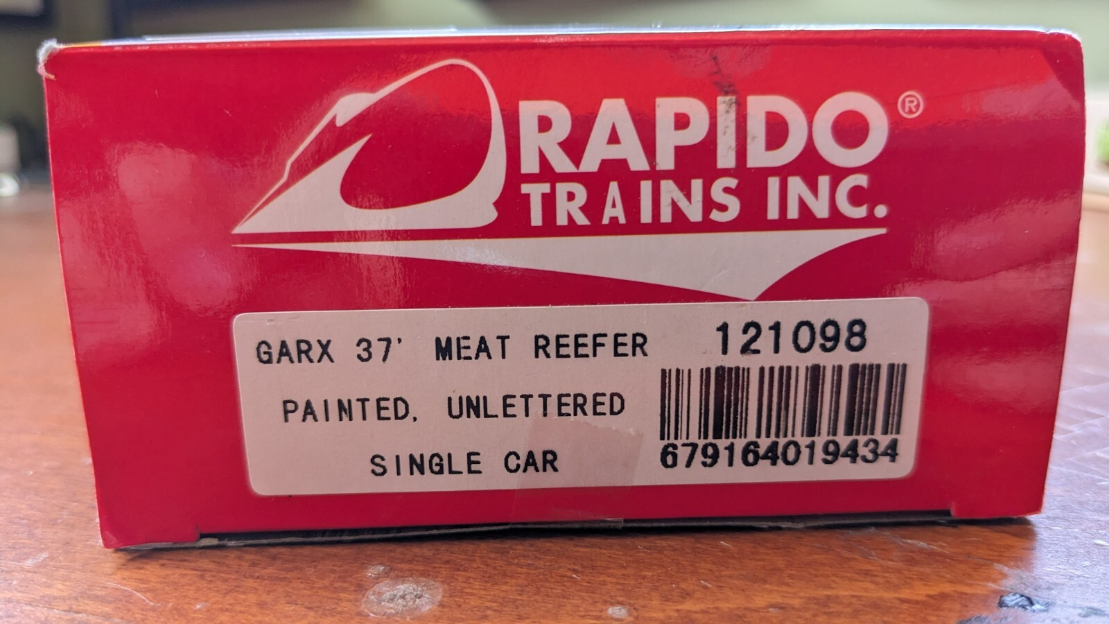 Rapido Trains Inc HO GARX 37' Meat Reefer - Wood - Unmarked | eBay