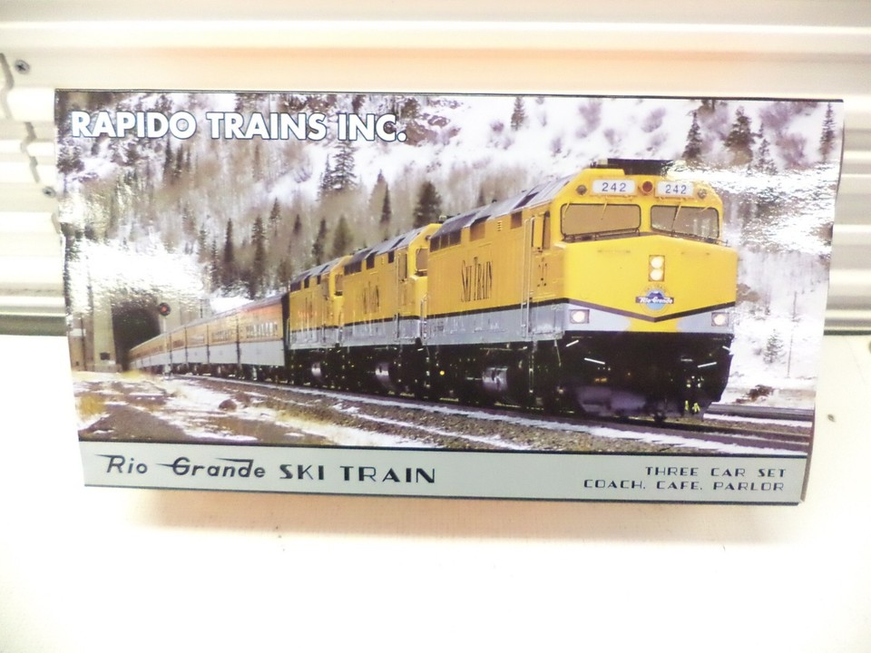 Rapido Spring Creek Ho 131202, Rio Grande Ski Train 3 car set #2 | eBay