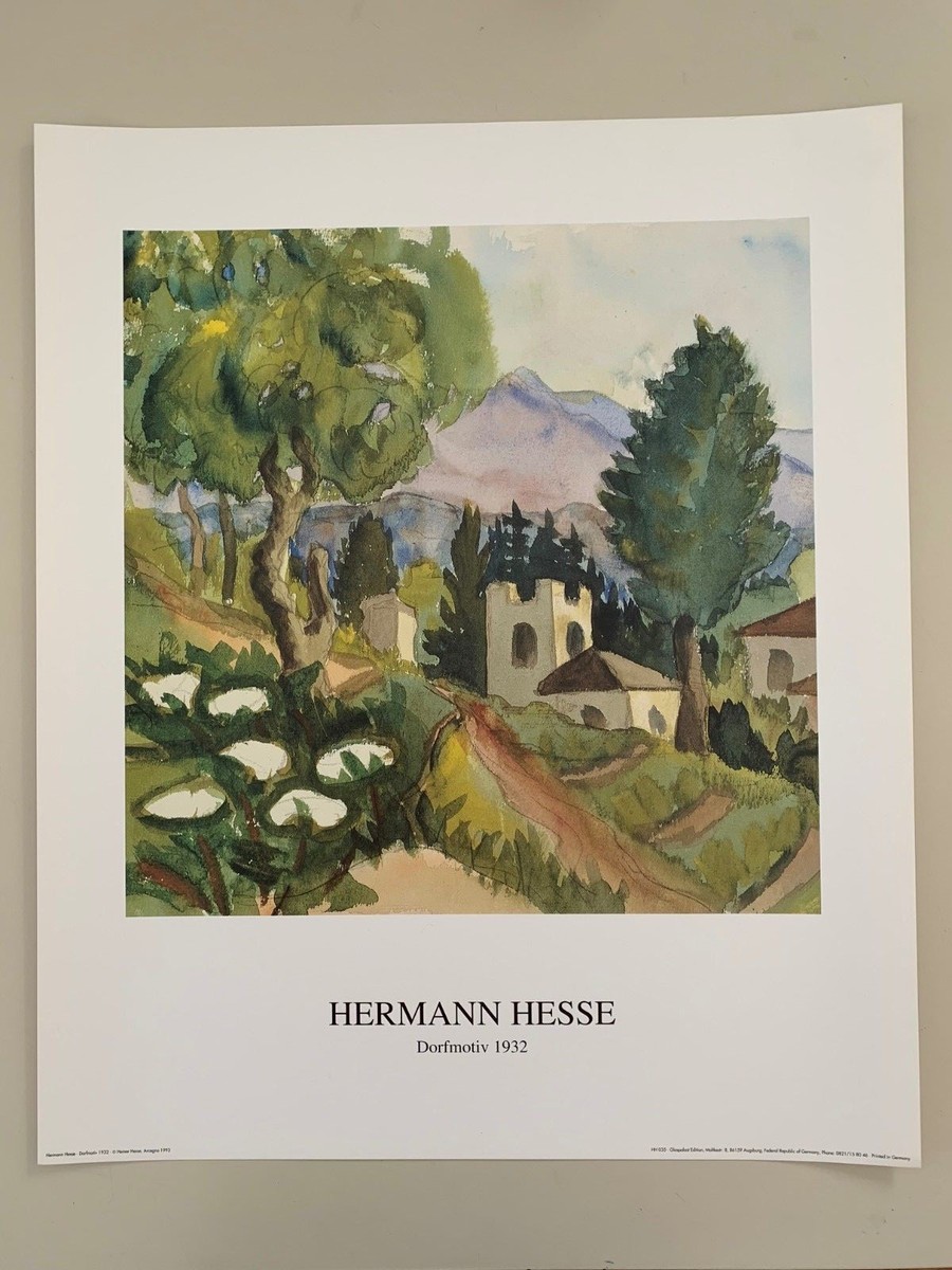 Hermann Hesse Paintings Hermann Hesse, Dorflandschaft, 1921 · Gallery