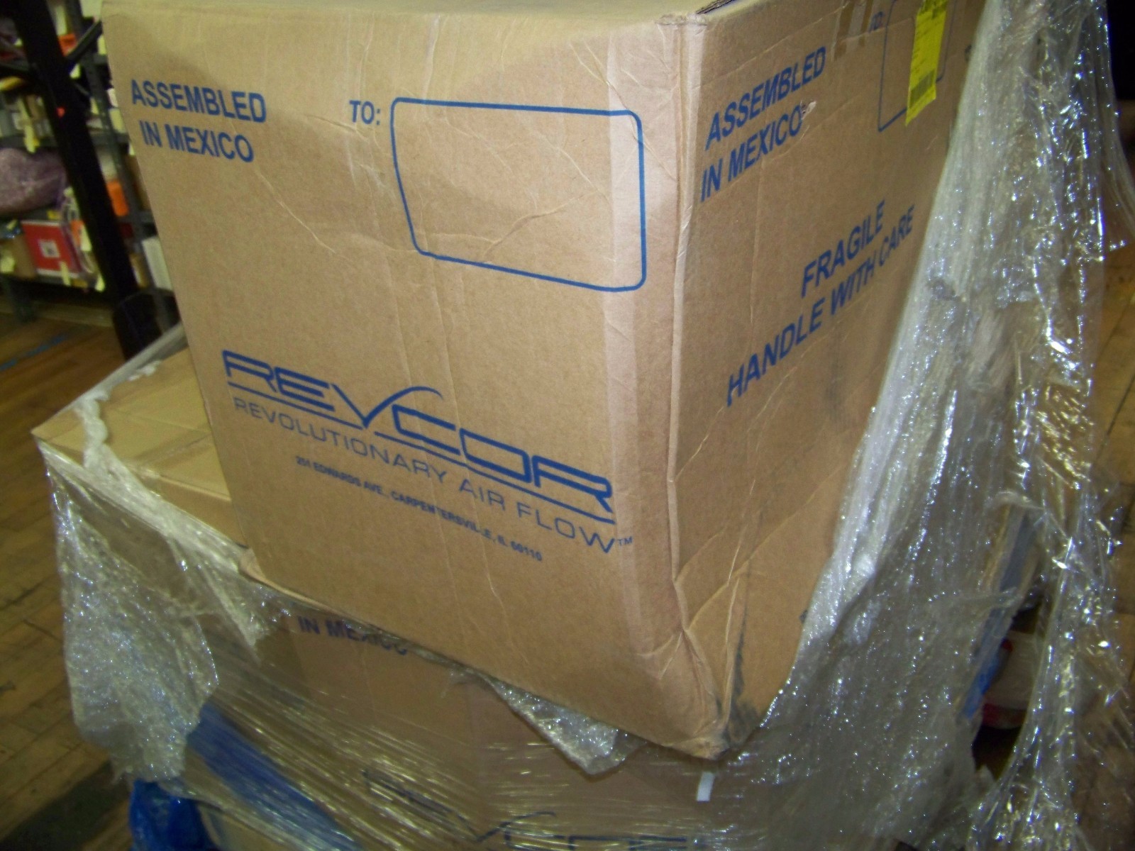 Revcor Fan Blades 4 Blade 1/2" Bore 18" 15 ea. 604852-CTN New | eBay