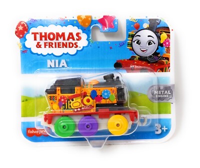 Thomas & Friends Celebration Nia Push Along Metal Train Engine HMC36 | eBay