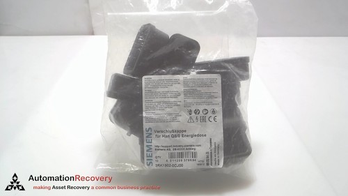 SIEMENS 3RK1902-0CJ00, POWER SOCKET COVER, 9-PIN UNIT, SEE DESC #315653 ...