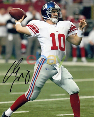 Eli Manning 8x10 Autographed Photo Signed New York Giants reprint | eBay