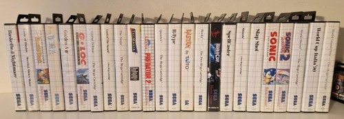 Sega Master System Games Collection | eBay UK