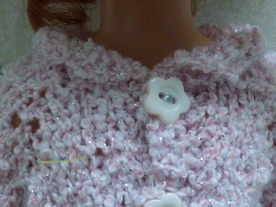 Gilet rose argent poupée 32-33 cm Paola Reina, Chérie de Corolle ...